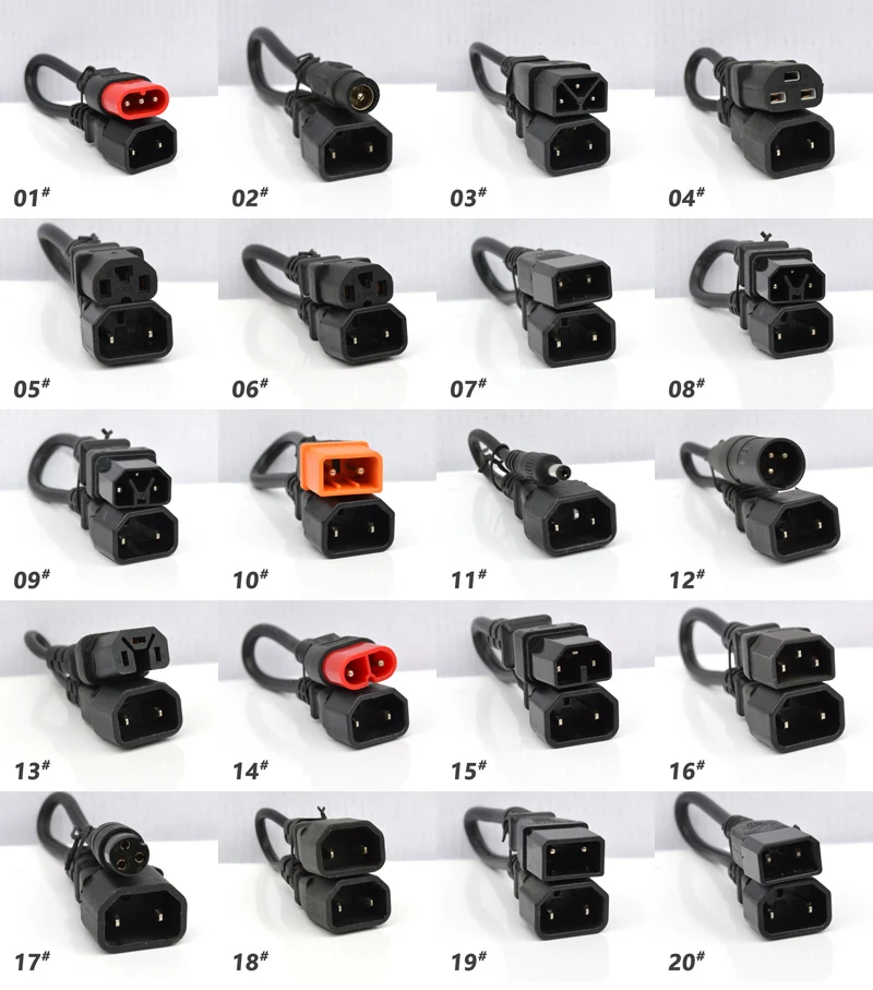 electric-bike-charging-adapter-cable-male-and-female-conversion-cable ...