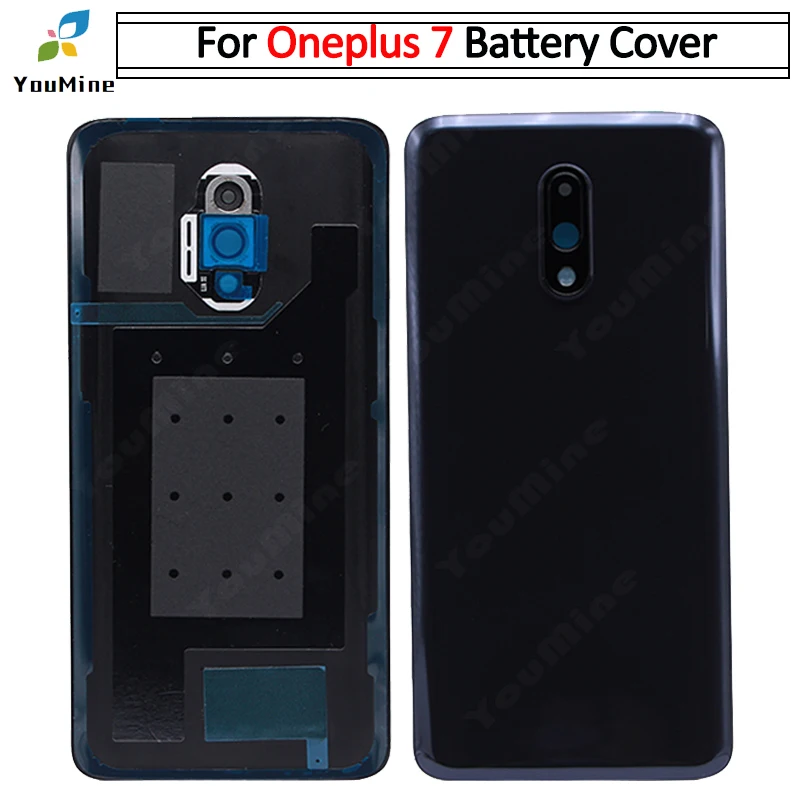 Original-For-OnePlus-7-Back-Battery-Cover-Door-Rear-Glass-For-One-plus ...