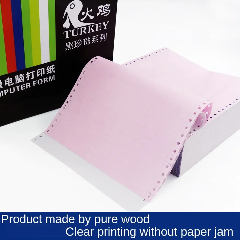 3-ply Carbonless Computer Form Printing Paper For Dot Matrix Printer ...