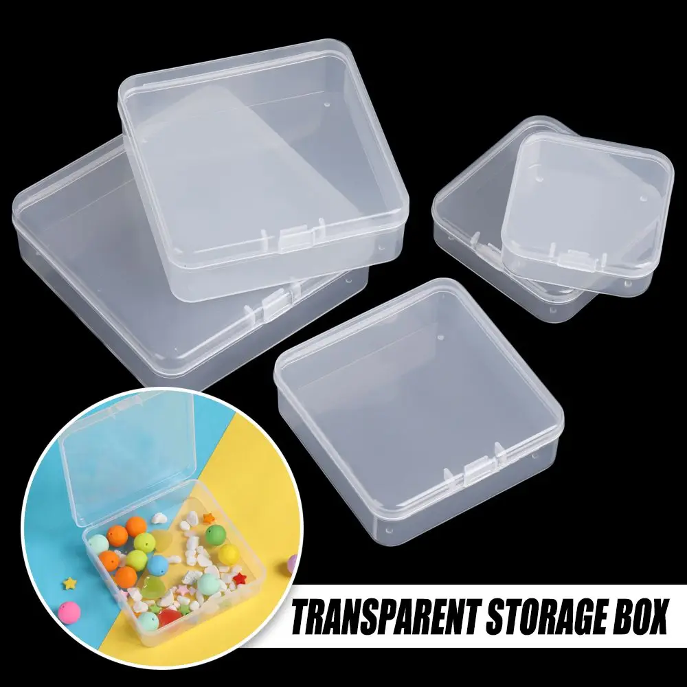 Square-Plastic-Transparent-Storage-Box-Jewelry-Beads-Container-Fishing ...