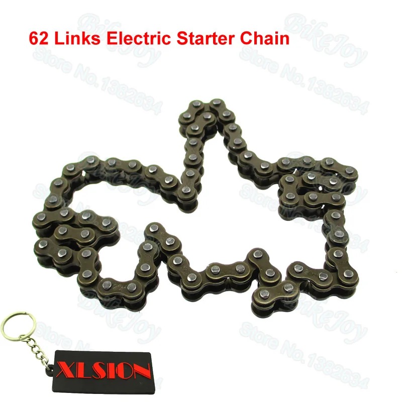 62 Links Electric Starter Chain For 50cc 70cc 90cc 110cc 125cc ATV Pit ...