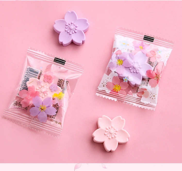 Erasers & Sharpeners Paper Pink cherry 2000s eraser rubber radiergummi ...