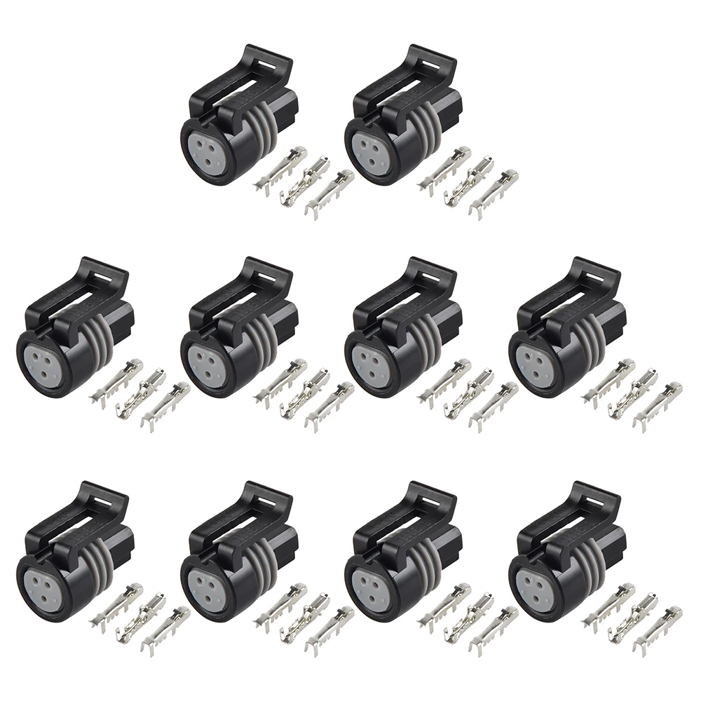 3-Pin-Female-Oil-Pressure-Sensor-Connector-Kit-for-GM-Throttle-Position ...