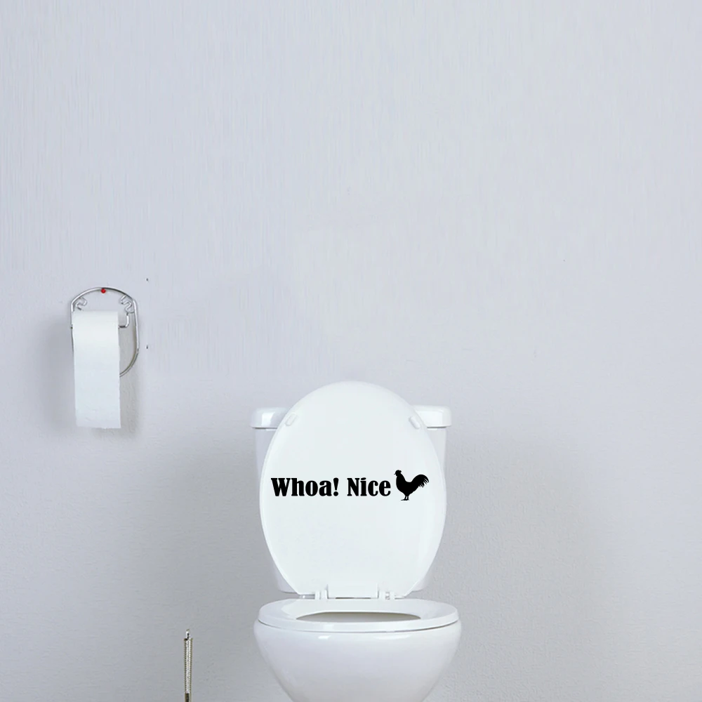 Funny Sticker Vinyl Decal Cock Not Impressed Opposite of: Whoa Nice ...