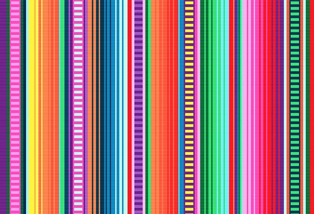 Mexican Blanket Pattern Background