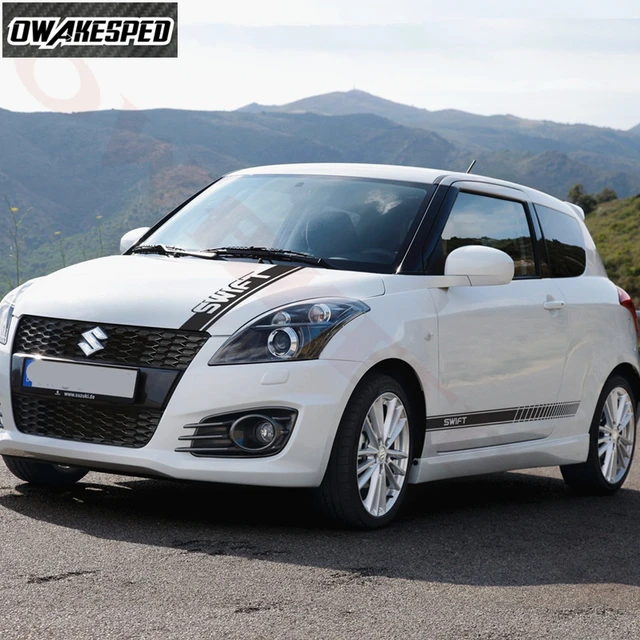 White Suzuki Swift Sport