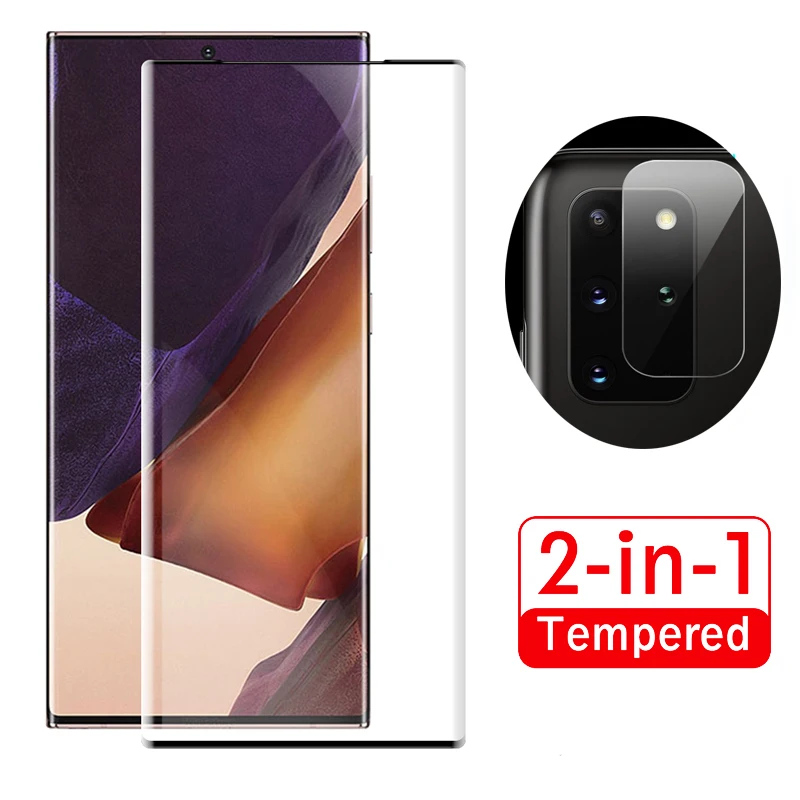 2 In 1 Front Camera Screen Protector For Samsung Galaxy Note 20 Ultra ...