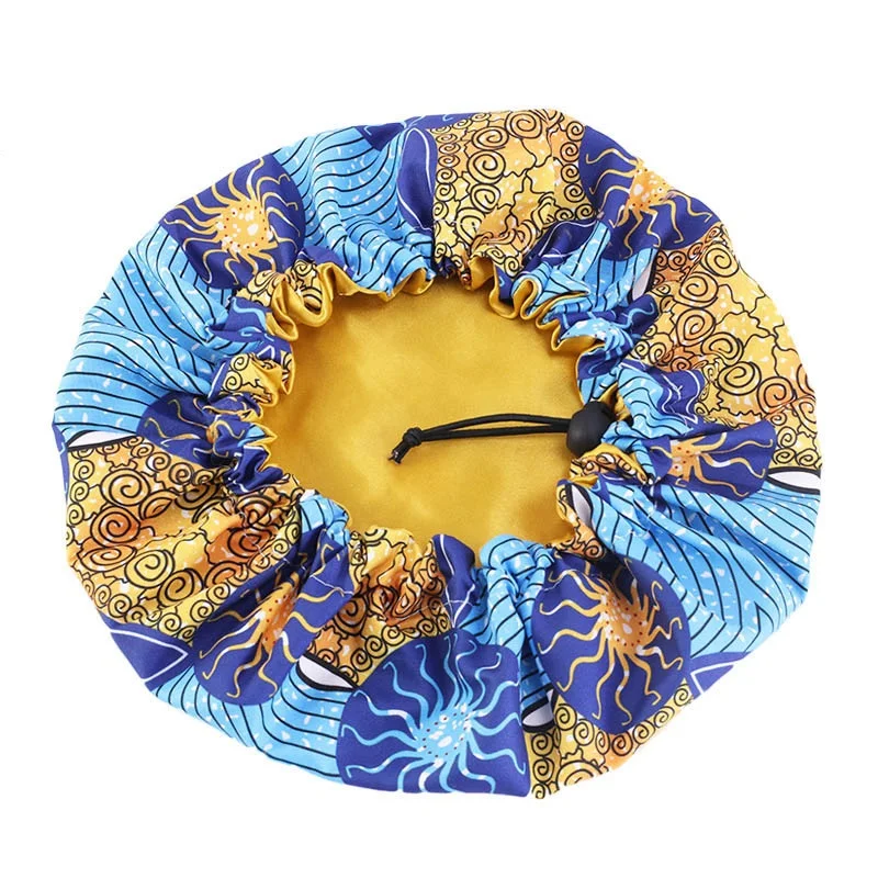 Casquette,Bonnet de nuit en Satin, Extra Large, Double couche, Parent ...