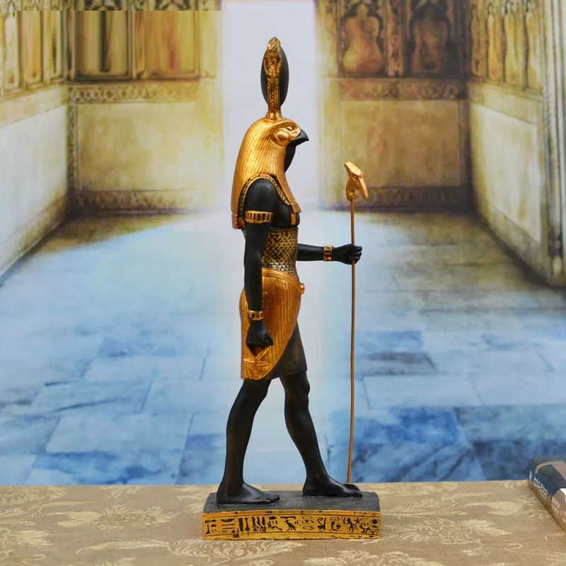 Anubis And Horus Statue