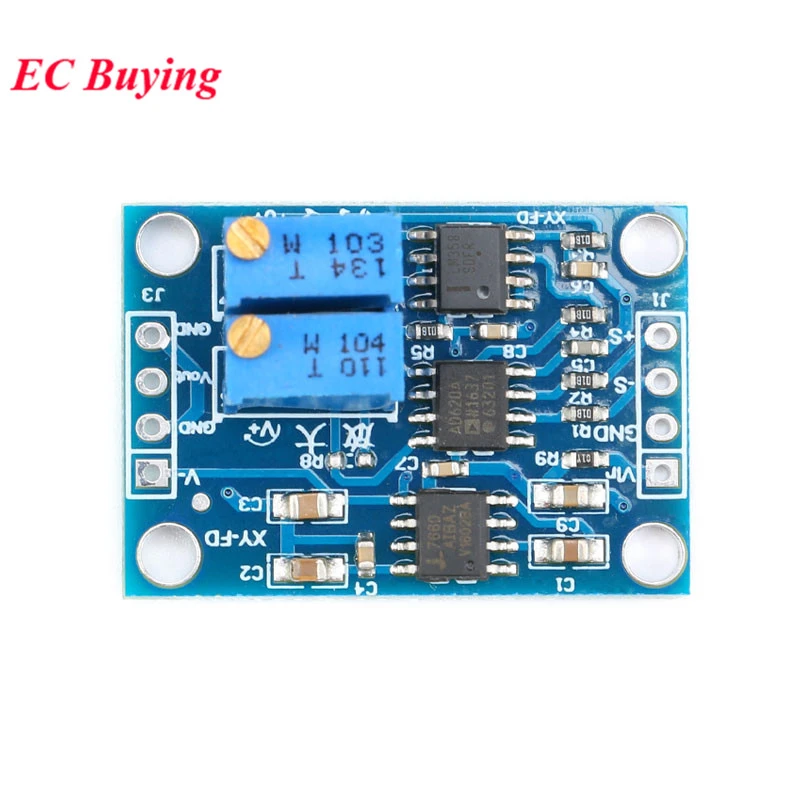 Ad620 Voltage Amplifier Module Board Mini Signal Instrumentation ...