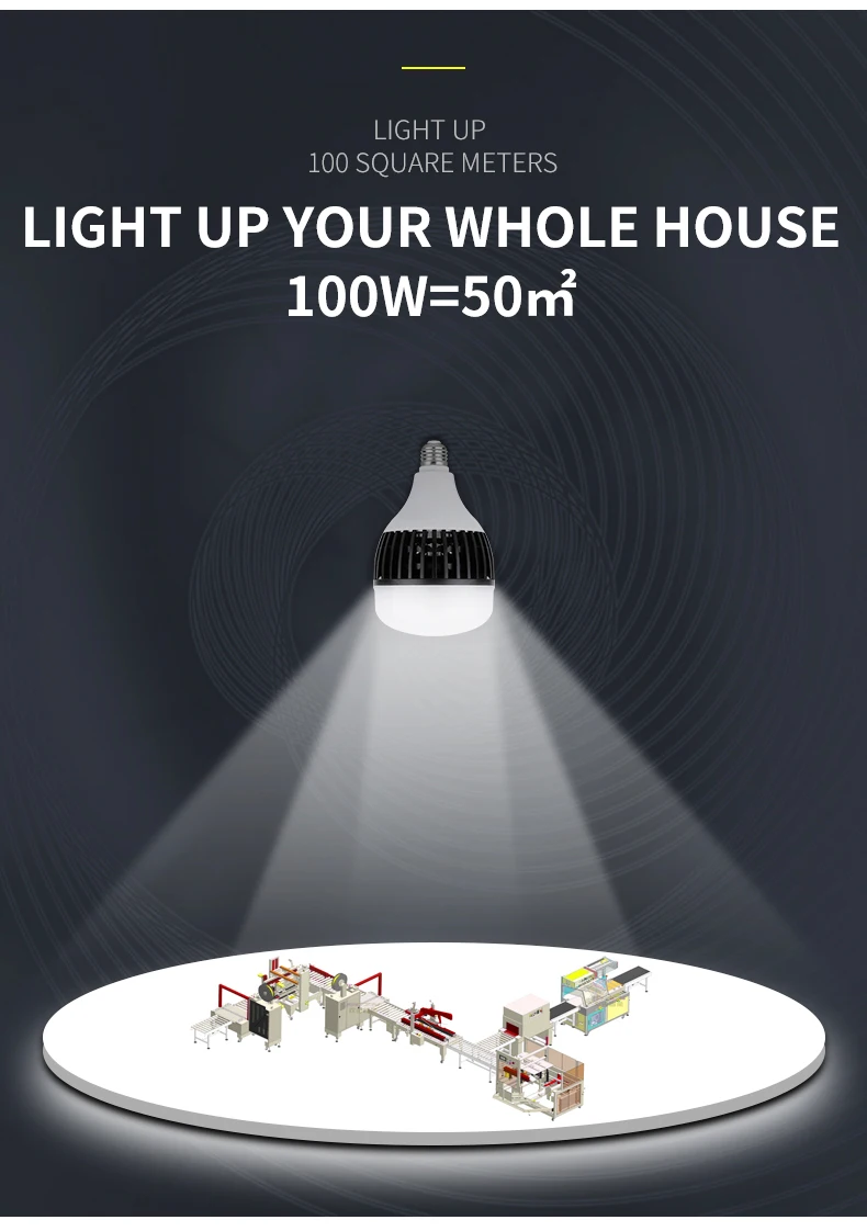 AMPOULE LED,100W-Cold White--Ampoule Led Super brillante, E27, 220V, 20 ...