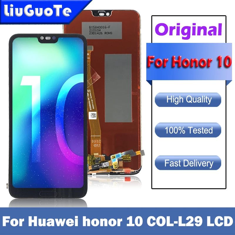 Original-LCD-For-Huawei-Honor-10-COL-L29-LCD-Display-With-Fingerprint ...