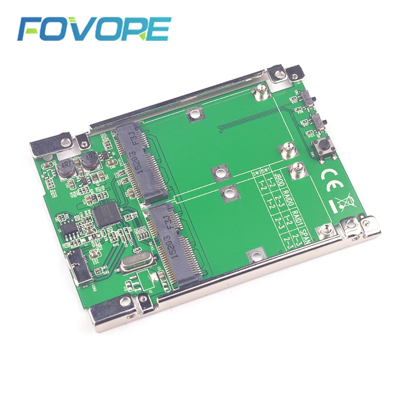 USB to mSATA Adapter type A micro B USB 3.1 mSATA RAID SSD Adapter USB3 ...