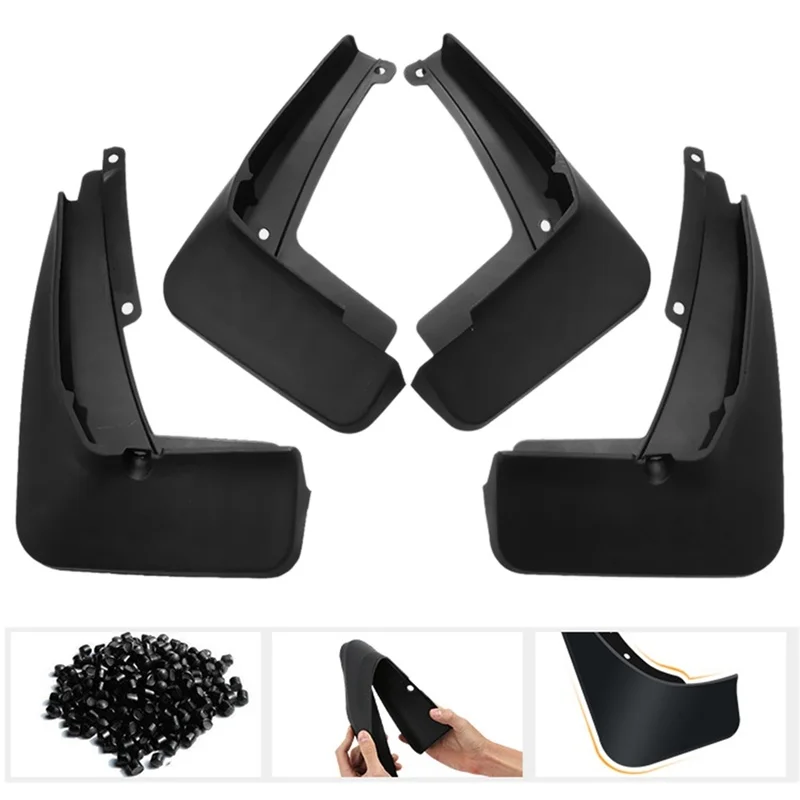 Car Mudflap for -ID.4 2021 Fender Mud Guard Flap Splash Flaps Mudguard ...