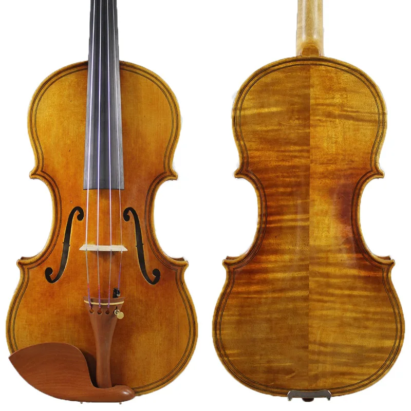 Maggini-Style-Violin-Copy-Professional-Violin-4-4-Handmade-Violin-Open ...