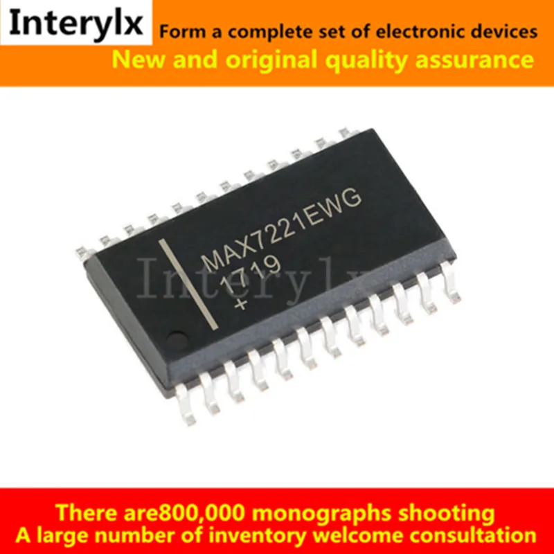 10Pcs-Lot-MAX7221EWG-T-MAX7221EWG-MAX7221E-MAX7221-IC-DRVR-7-SEGMNT-8 ...