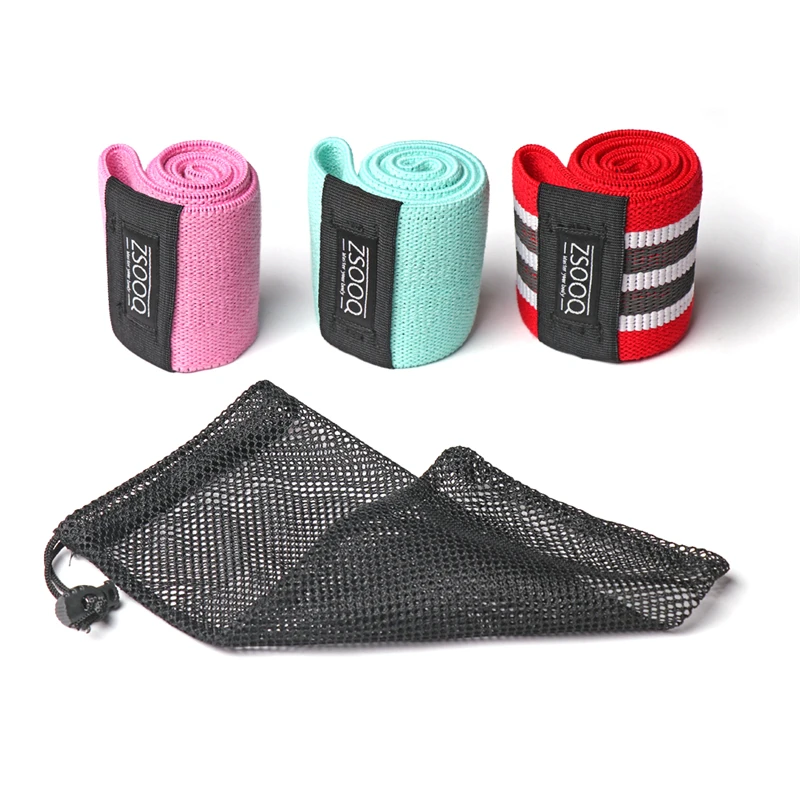 Fitness Hip Loop Resistance Bands Anti-slip Squats Expander Strength ...