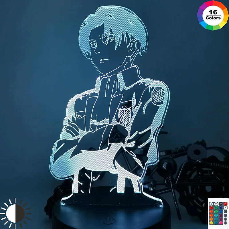 Acrylic Table Lamp Anime Figure The Alchemist Manga Edward Elric Anime ...