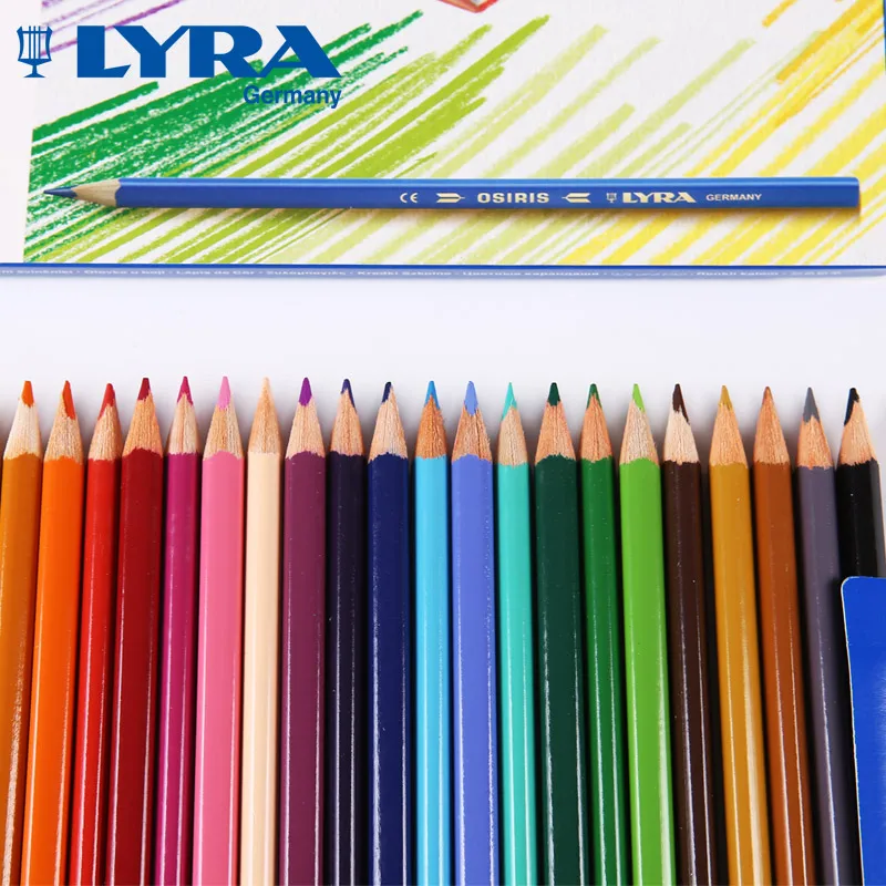 Germany-Imported-LYRA-OSIRIS-color-pencil-set-24-36-color-oily-Drawing ...