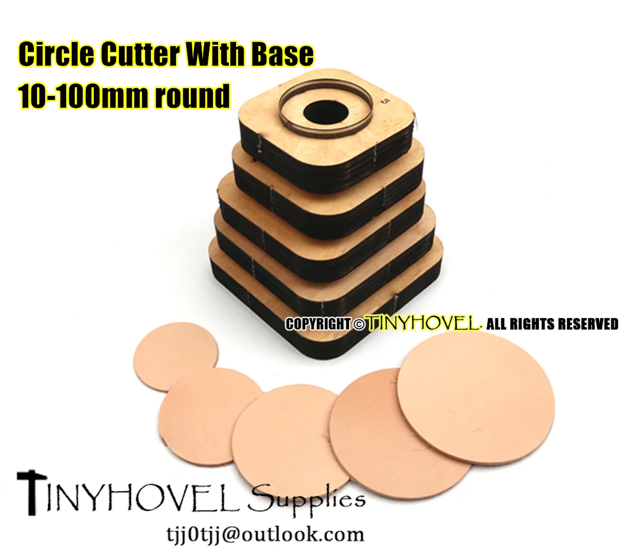 Circle-Cutting-Dies-Wooden-Die-Cut-Scrapbooking-for-Leather-Suit-for ...