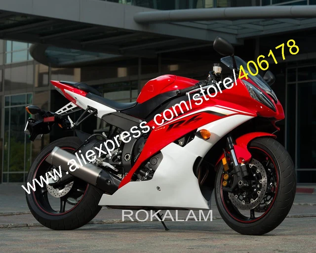 Yamaha R6 Red And White