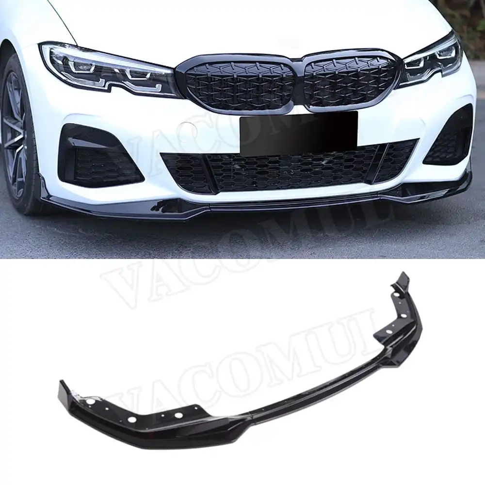 3PCS MP Style G20 Car Front Bumper Lip Spoiler Splitter Diffuser ...