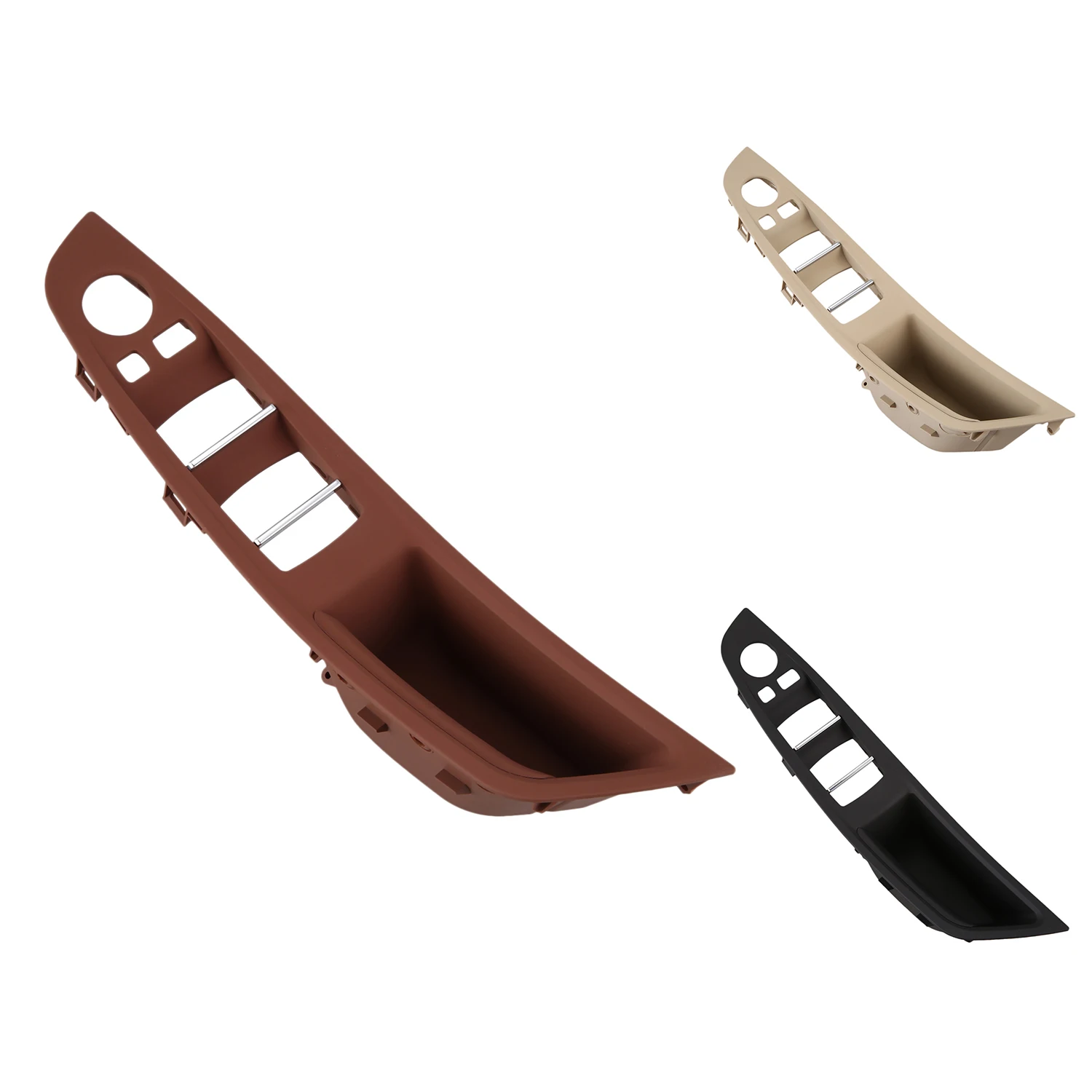 자동차 오른손 드라이브 RHD 인테리어 도어 핸들 트림 BMW 5 시리즈 F10 F11 520 525 51417225850 ...