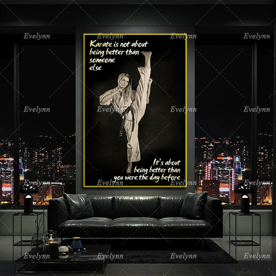 Karate Posters For Girls