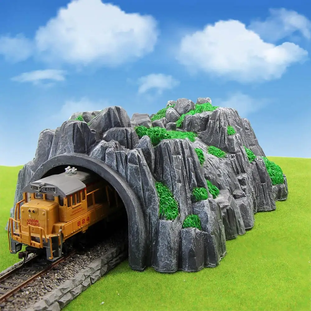 N Gauge Train Track 2PCS N Scale Model Train Tunnels 1:150 - Railway ...