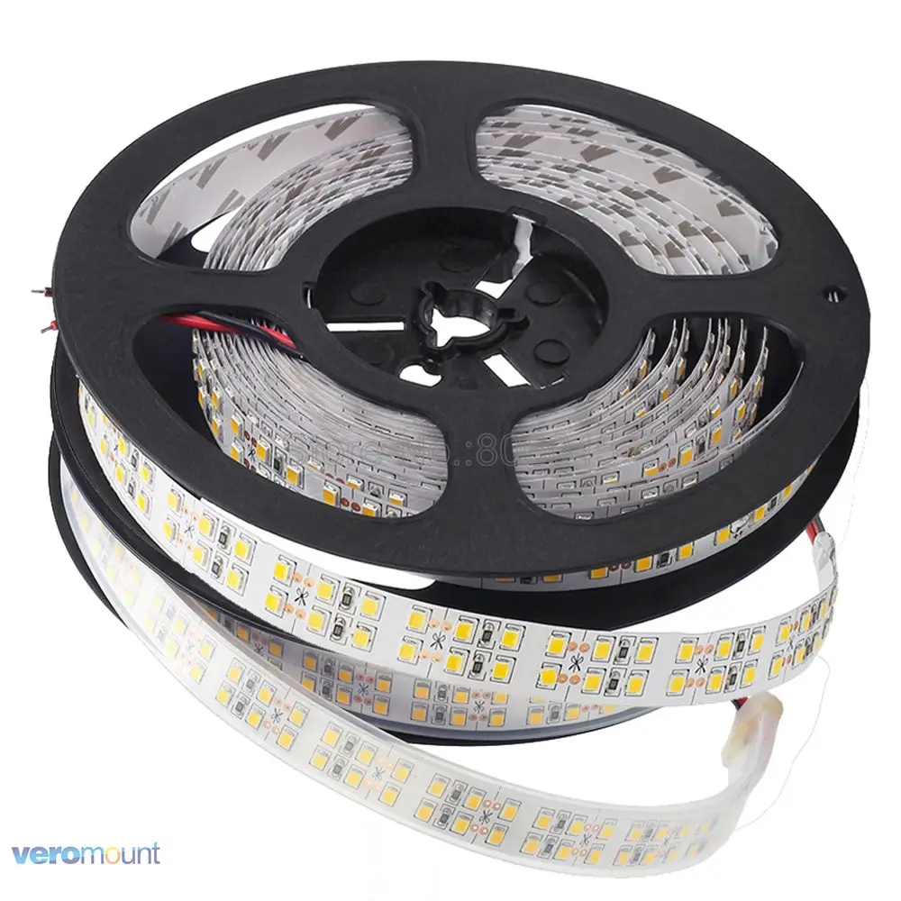 Double Row 2835 LED Strip 1200 LEDs White /Warm white IP20 / IP67 ...