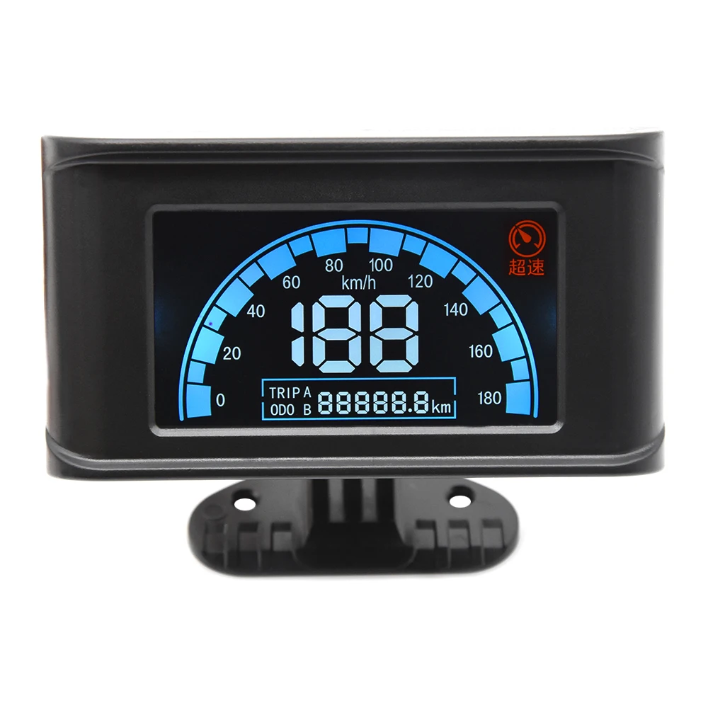 New-12V-24V-Digital-Car-Speedometer-Speed-Meter-Odometer-Gauge-Truck ...