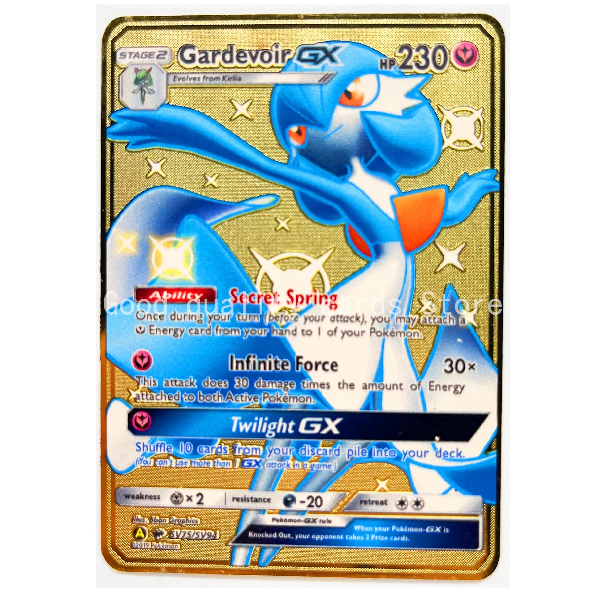 Shiny Gardevoir Card