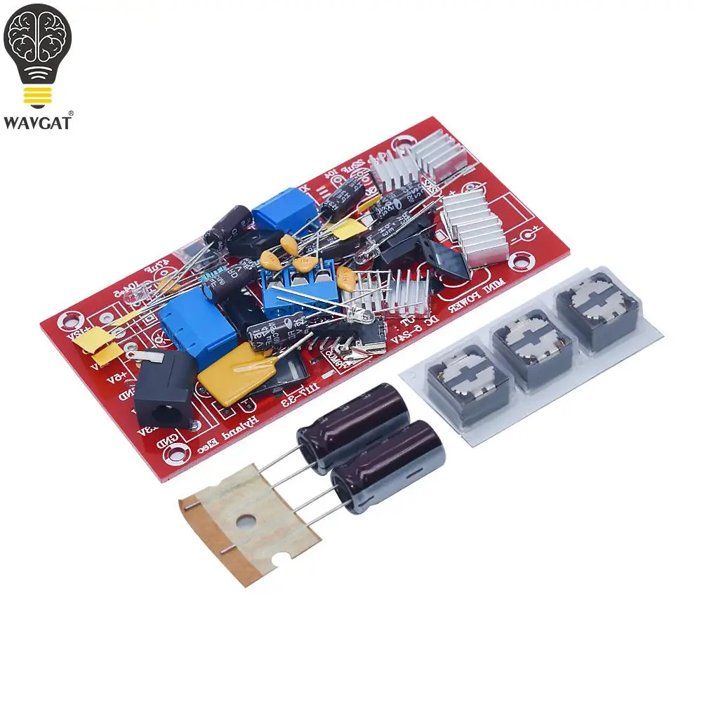 5 24V to +12V, 12V +5V 5V +3.3V DIY Power Supply Module USB Boost ...