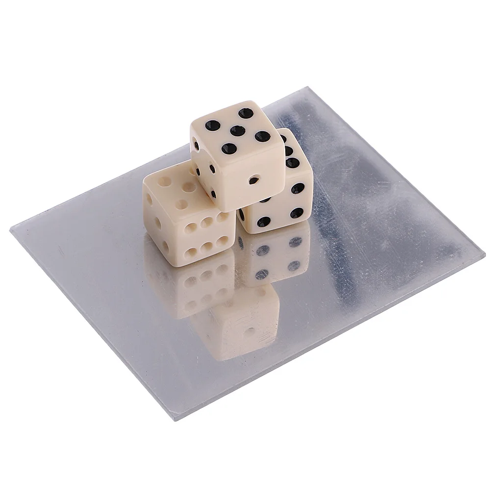 Magic Trick Mirror Dice Illusion Magic Prop Instructional Magic ...