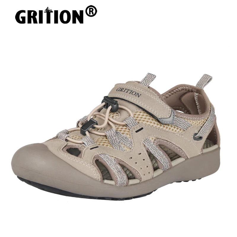 GRITION-Women-Sandals-Fashion-High-Quality-Toe-Cap-Soft-Sole-Flat ...
