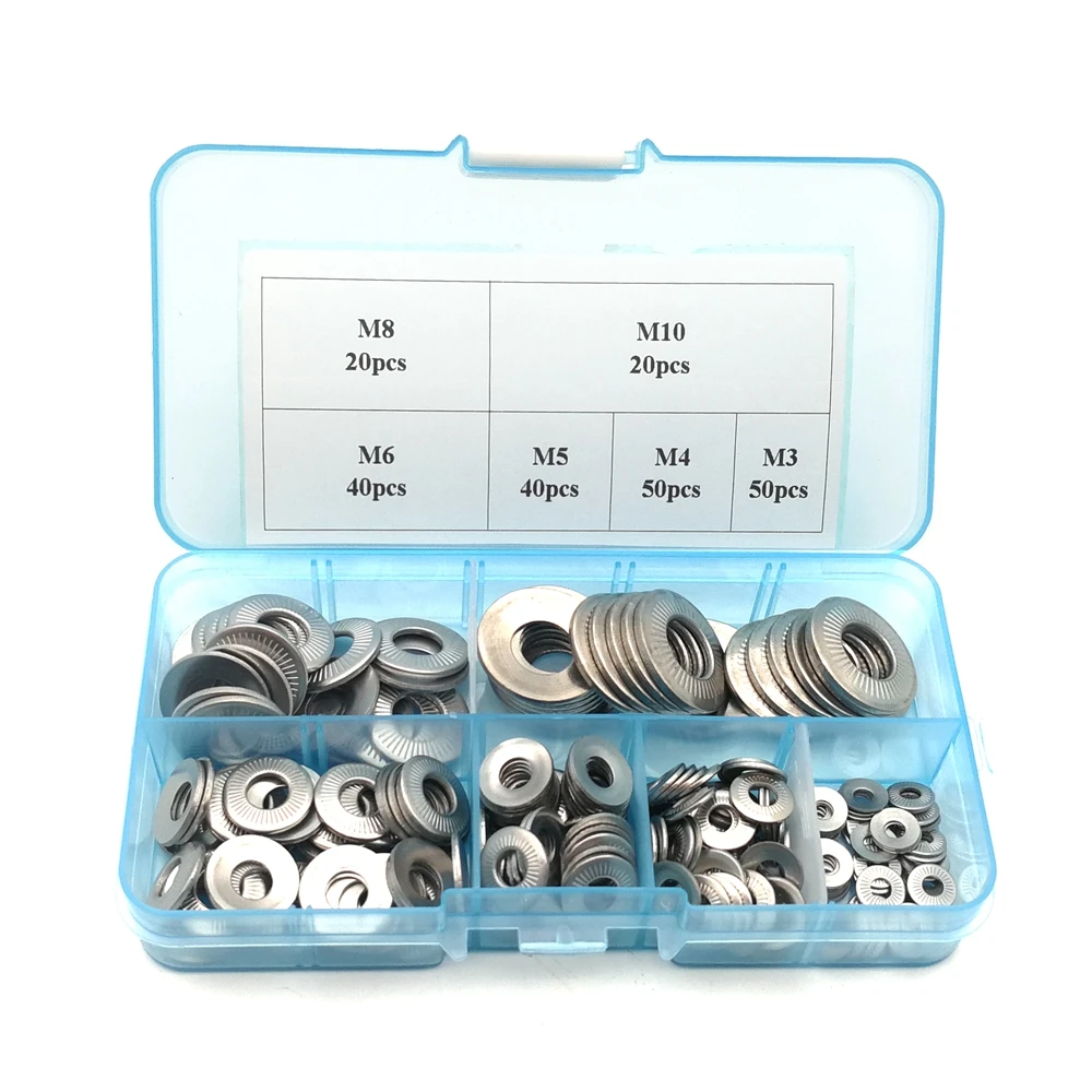 220pcs Lock Washer Kits Nfe25 511 / Sn70093 French Standard Washer ...