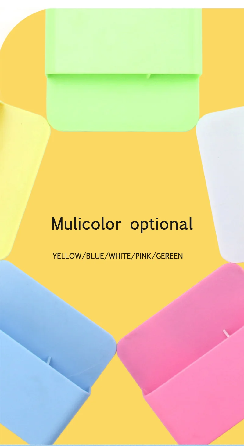 Magnetic Pen Duster Holder Storage Box Organizer Desk