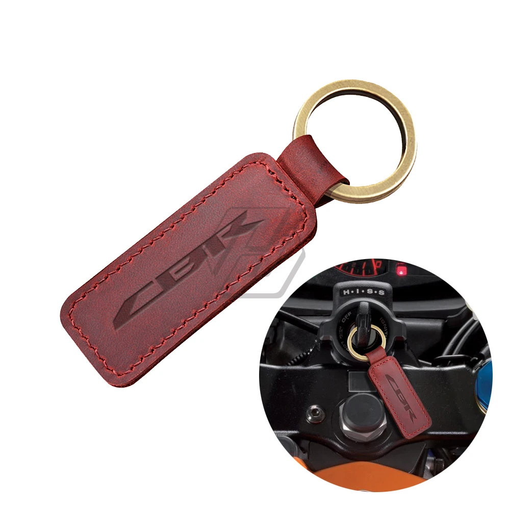 Motorcycle-Keychain-Cowhide-Key-Ring-Case-for-Honda-CBR-250-300 ...
