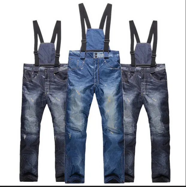 New Men Adult Warm Waterproof Snow Pants Outdoor Ski Snowboard Skate ...