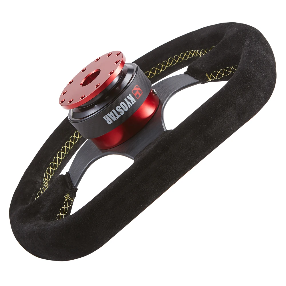 Universal Racing Steering Wheel Quick Release Hub Real Carbon Fiber ...