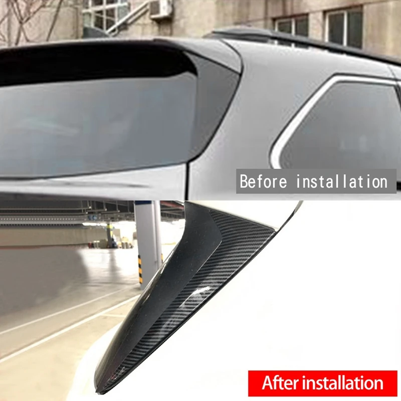Other Parts & Accessories - ABS Carbon Fiber Vertical Rear Window Side ...