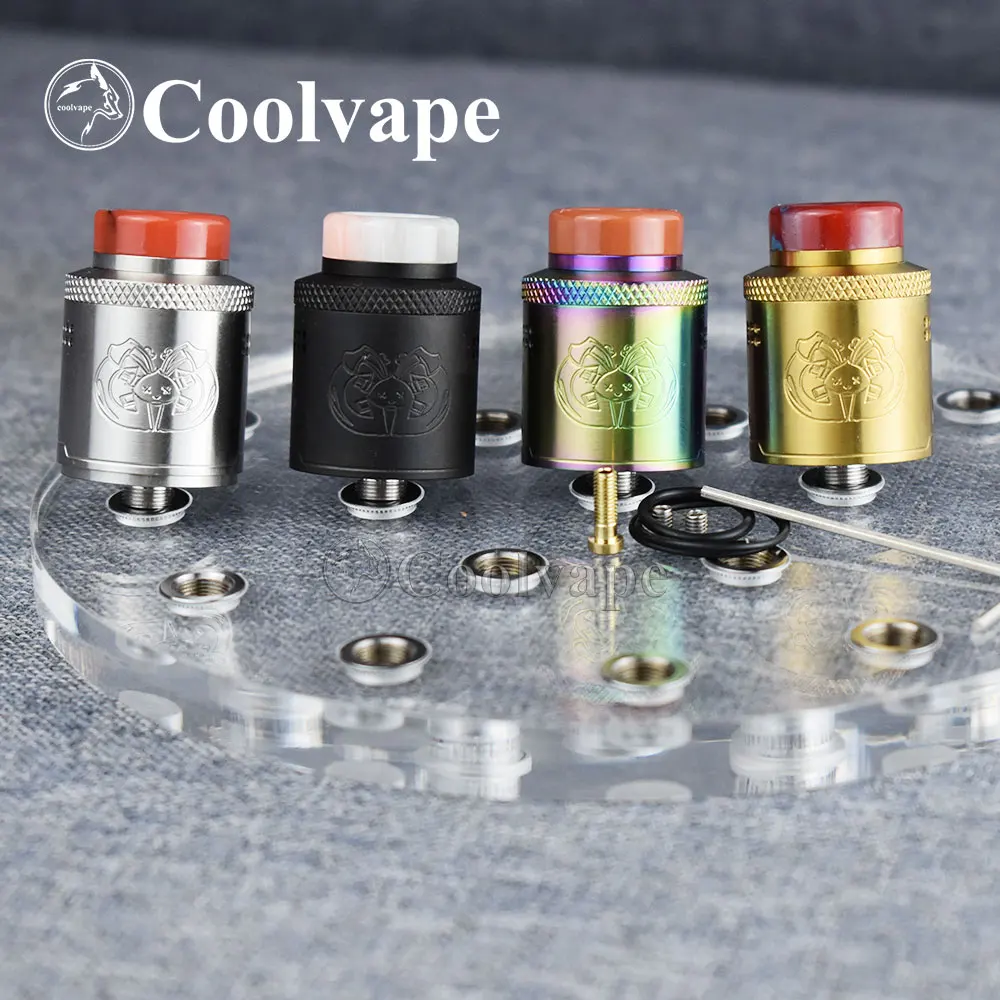 coolvape Drop Dead rda 24mm RDA 316ss Electronic Cigarettes rda Single ...