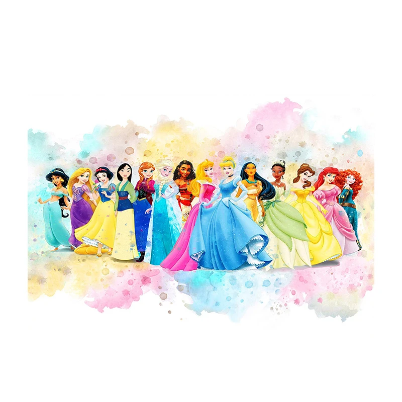 Disney Princess Watercolor