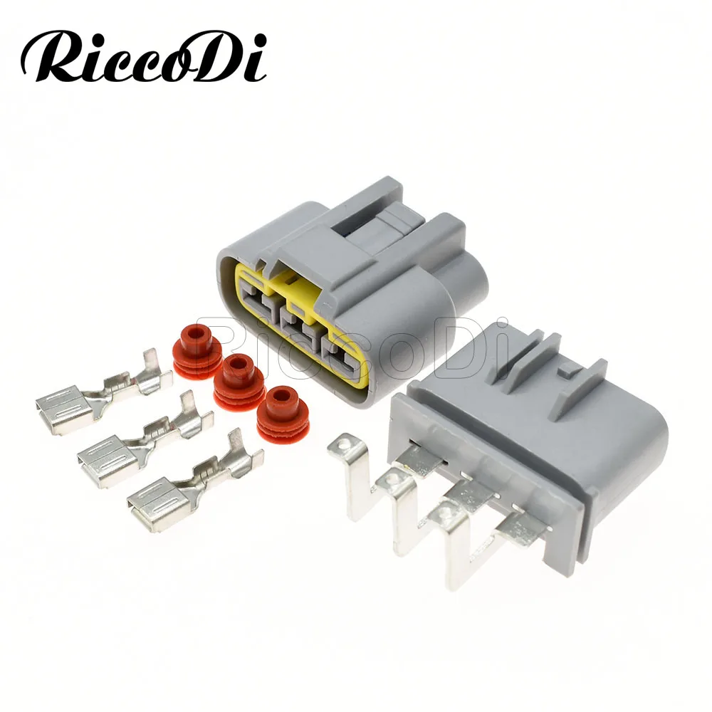 1-20Sets-Female-Male-3-Pin-Automotive-Electrical-Connector-With ...