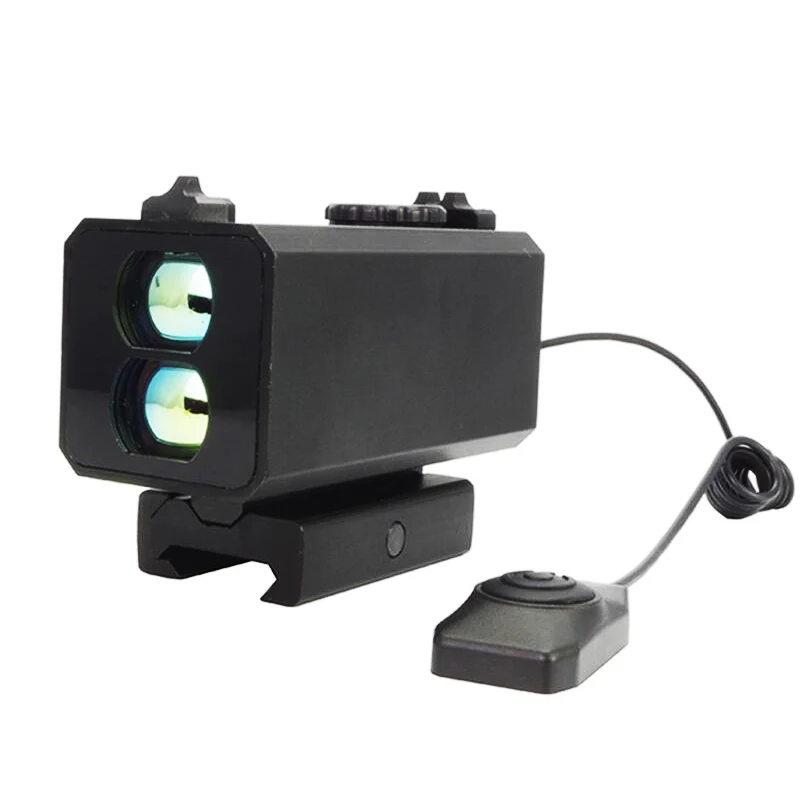 Mini-Laser-Range-Finder-Mount-on-Rifle-Rangefinder-for-Outdoor-Hunting ...
