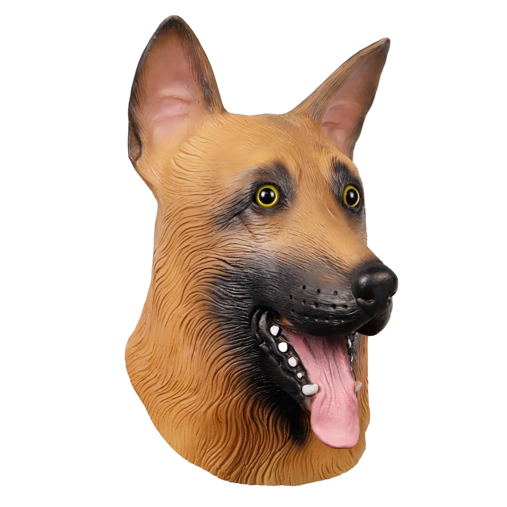 Halloween Eagles Dog Head German Shepherd Cosplay Mask - AllCosplay.com