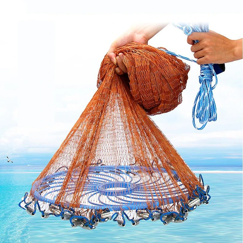 Throwing Fishing Net Drawing