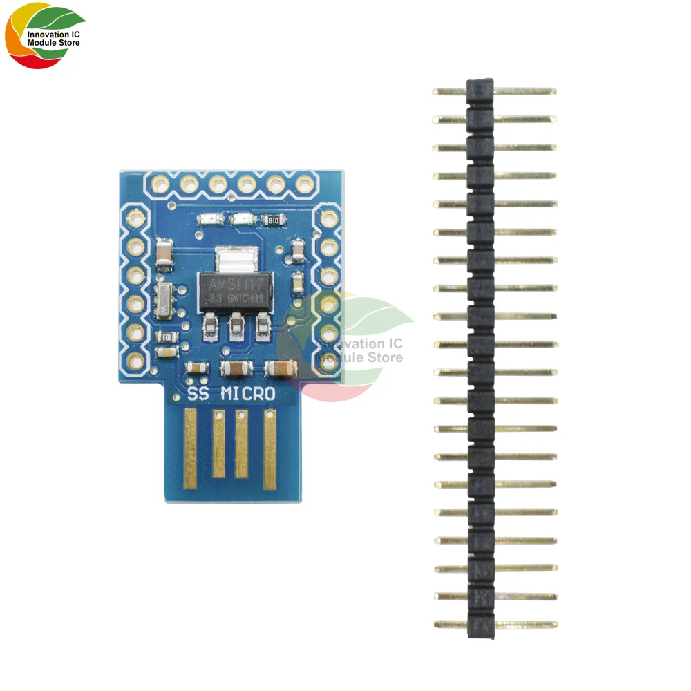 ATMega32U4 BS Micro Pro Micro Leonardo BadUSB SS MICRO Board for Arduino 16Mhz 3.3V 5V IO UART ...