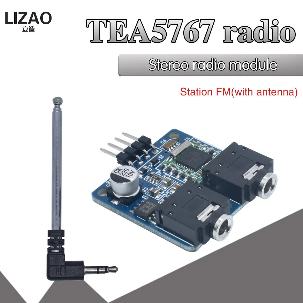 Official Tea5767 Fm Stereo Radio Module For 76-108mhz With Free Cable ...