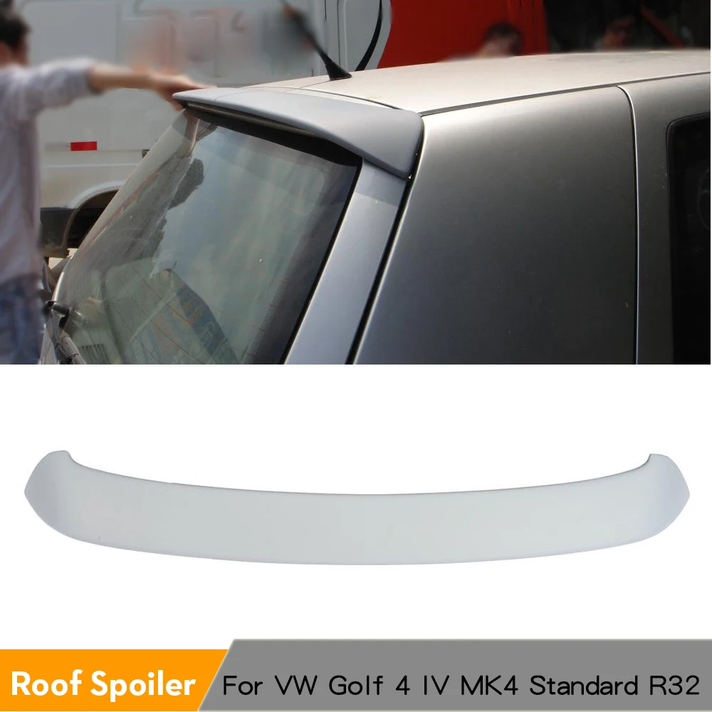 Rear Roof Spoiler Wing For Volkswagen Vw Golf 4 Iv Mk4 Standard R32 ...